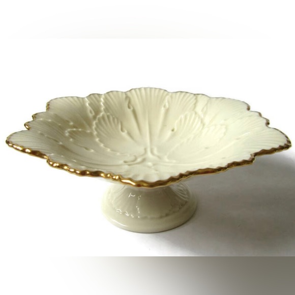 Lenox | Dining | Vintage Lenox Ivorygold Arbor Collection Leaf Pattern ...
